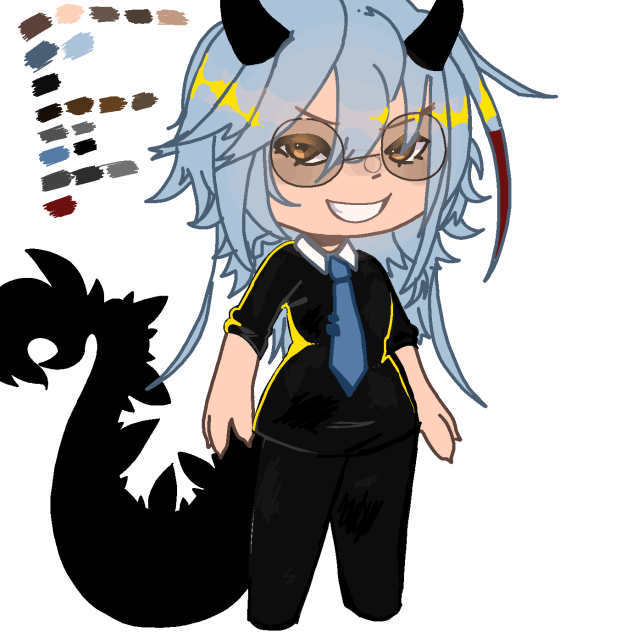 My friend OC drawn by me - ibisPaint