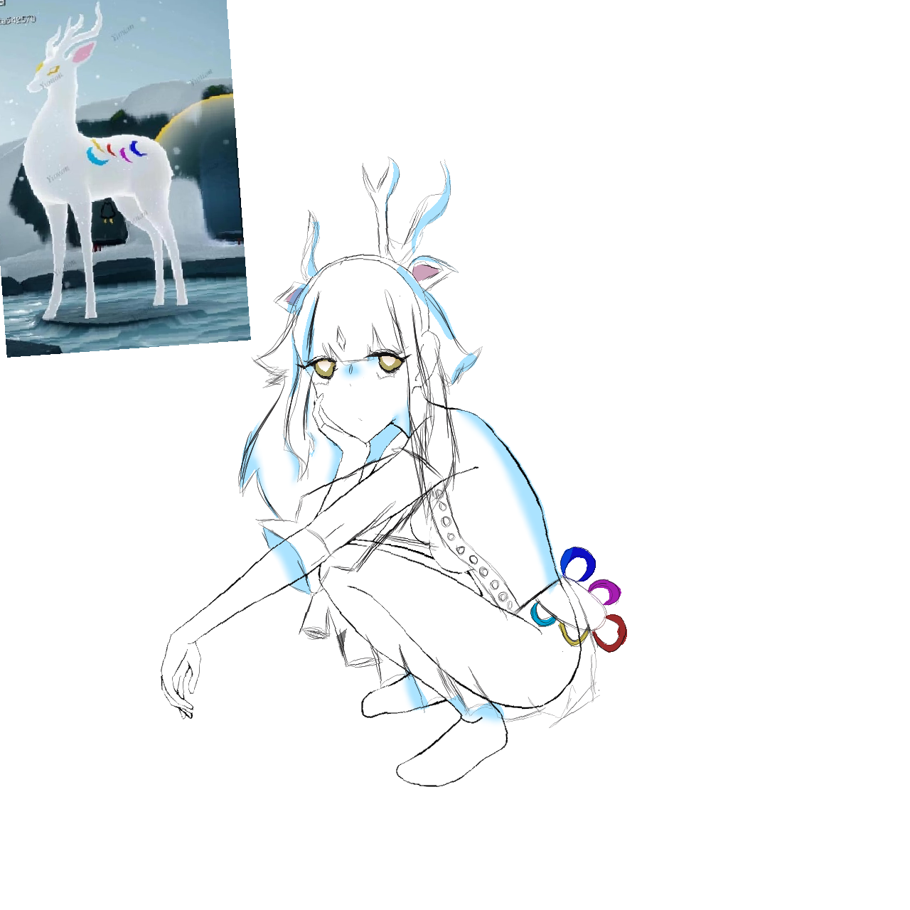 more sky cotl fanart - ibisPaint