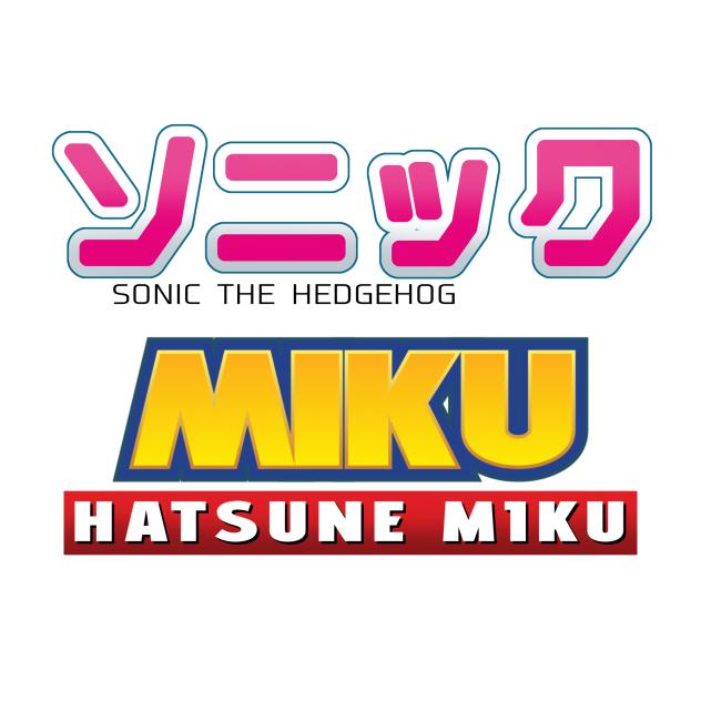 Miku x Sonic logos - ibisPaint