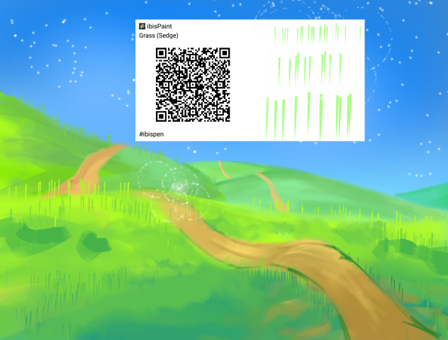 brush for grass - ibisPaint