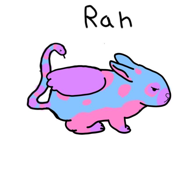 rah the bunny - ibisPaint