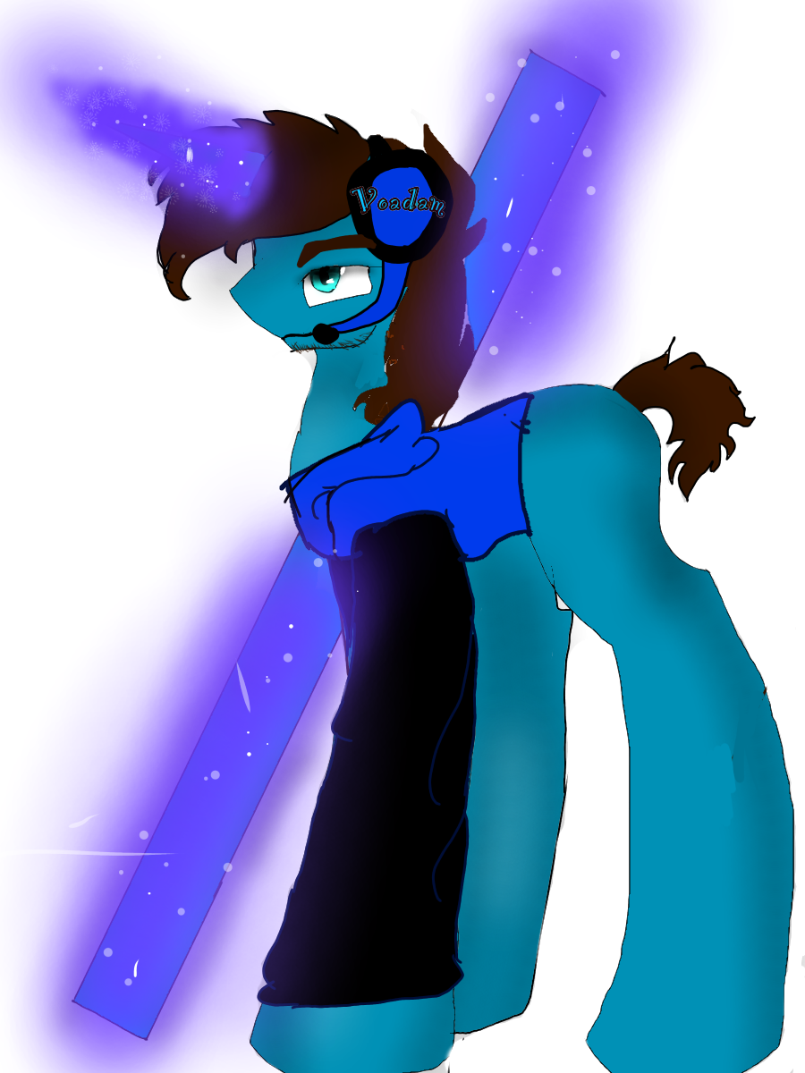 Voadam in pony verson( speedpaint) - ibisPaint