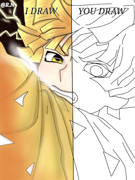 Zenitsu COLLAB - ibisPaint