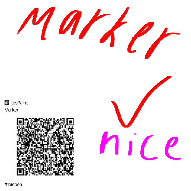 Маркер Marker - ibisPaint