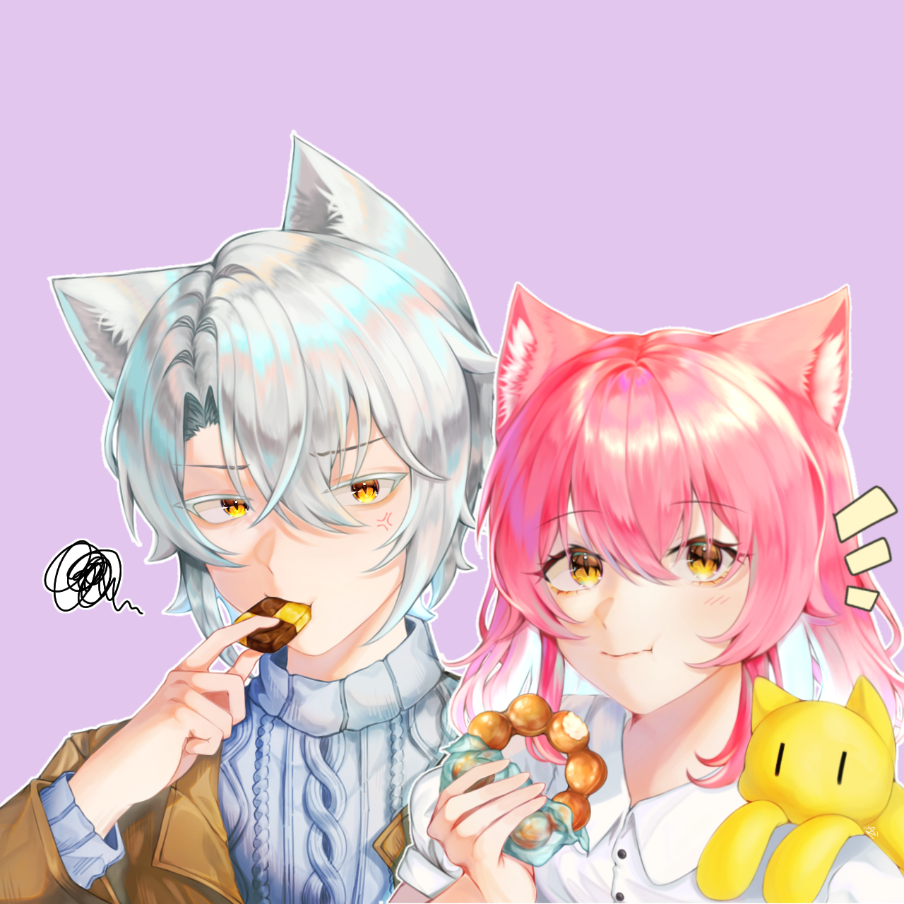 eattt... some snack - ibisPaint
