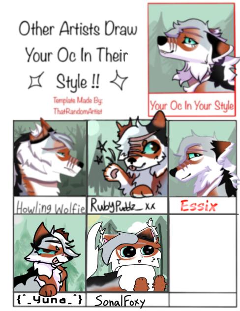 Collab with Ravage (Wolf Collab DTIYS) - ibisPaint