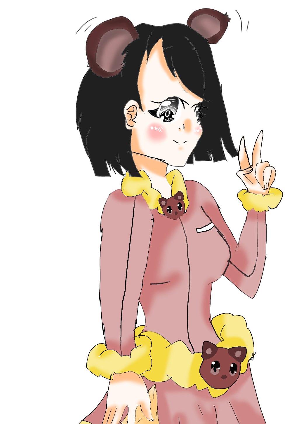 vẽ Rori Lyly - ibisPaint