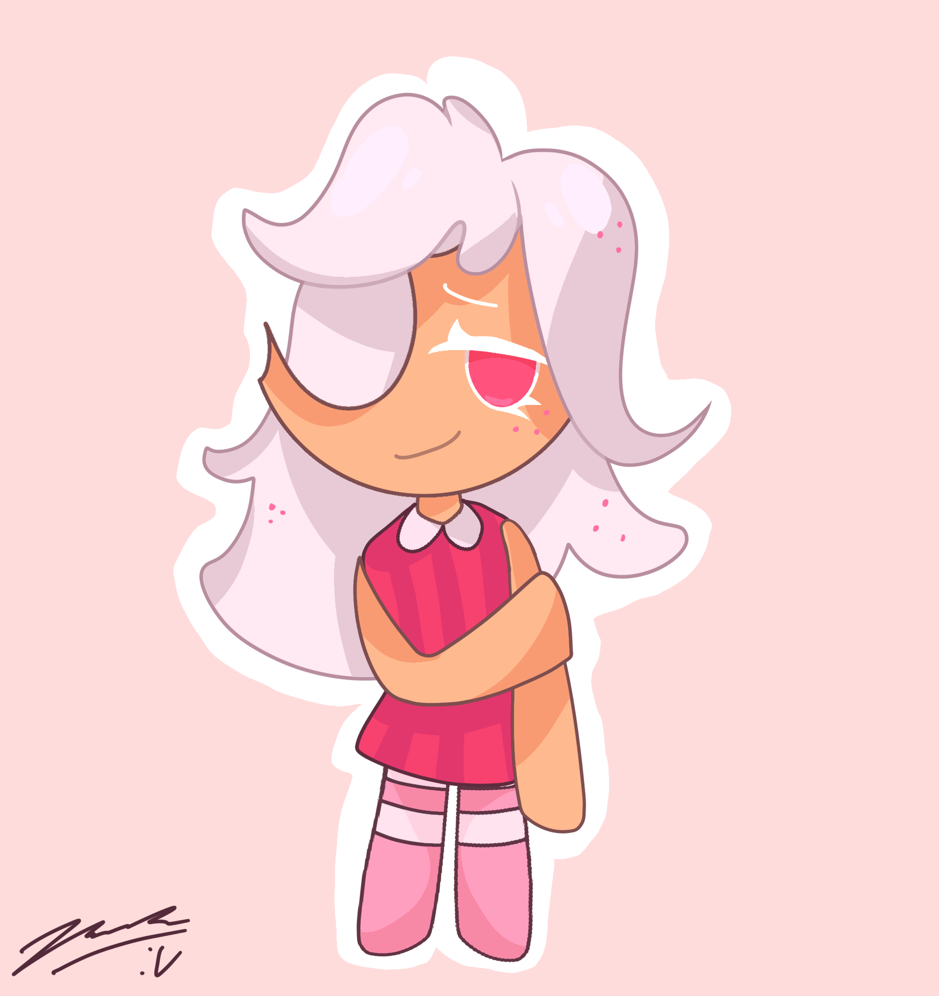 Ginger as a crk cookie bc why not - ibisPaint