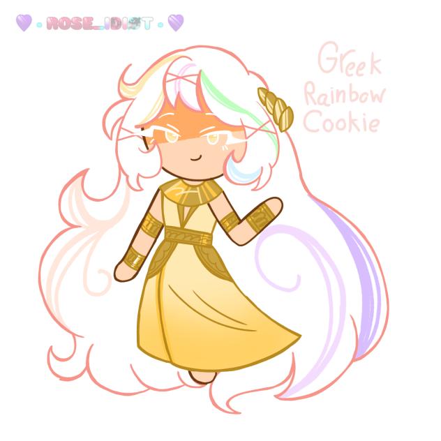 Greek Rainbow Cookie - ibisPaint
