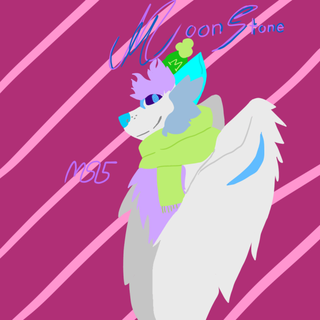 this is my oc moonstone!!!! - ibisPaint