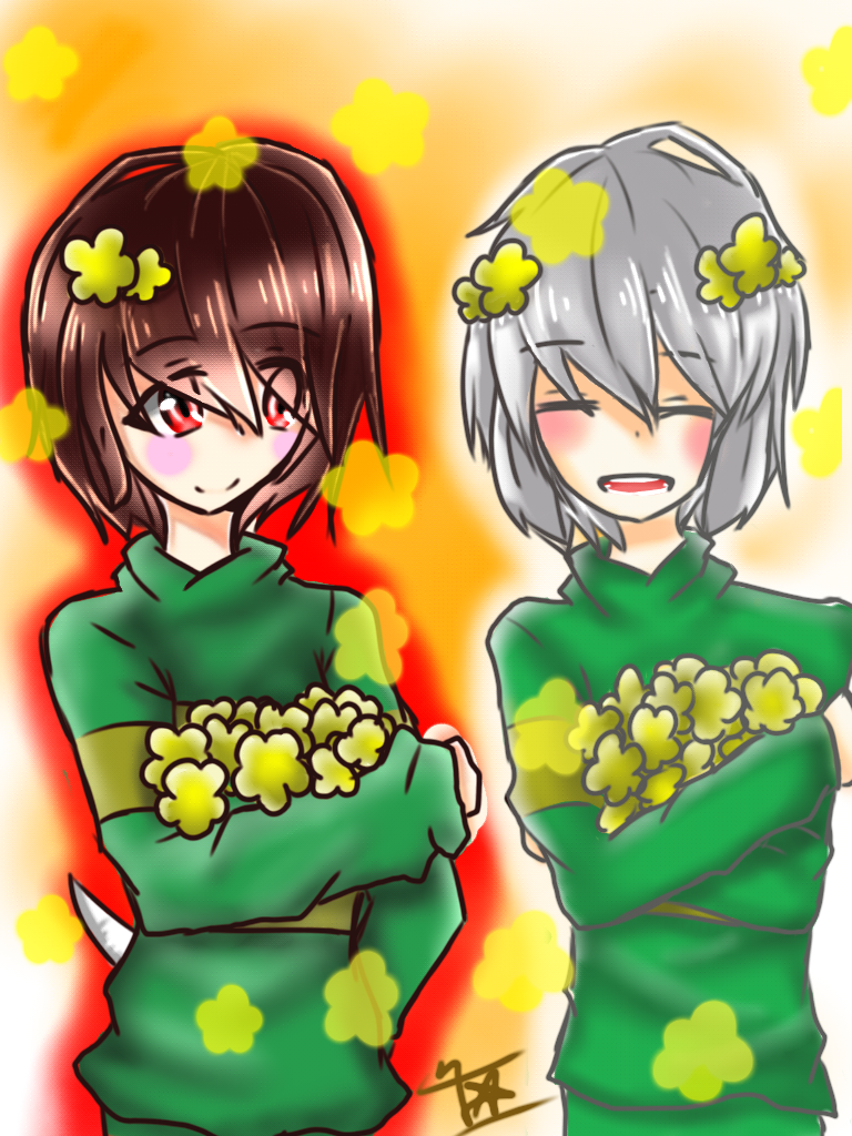 Asrie and Chara - ibisPaint