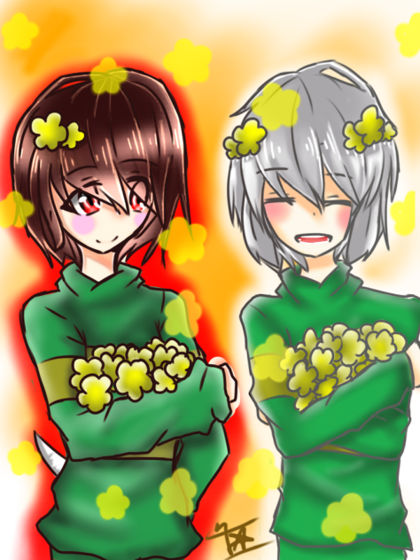 Asrie and Chara - ibisPaint