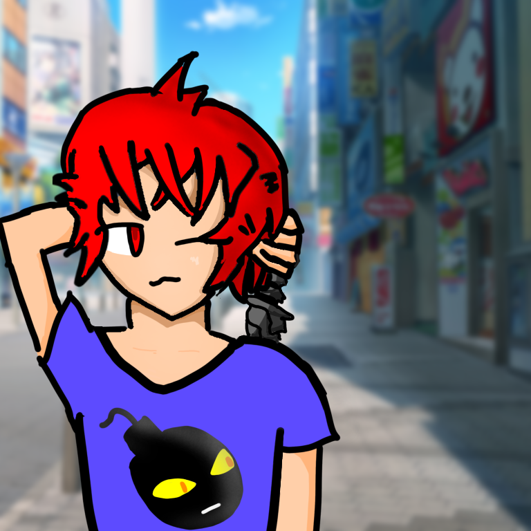 Bakusa in someday - ibisPaint