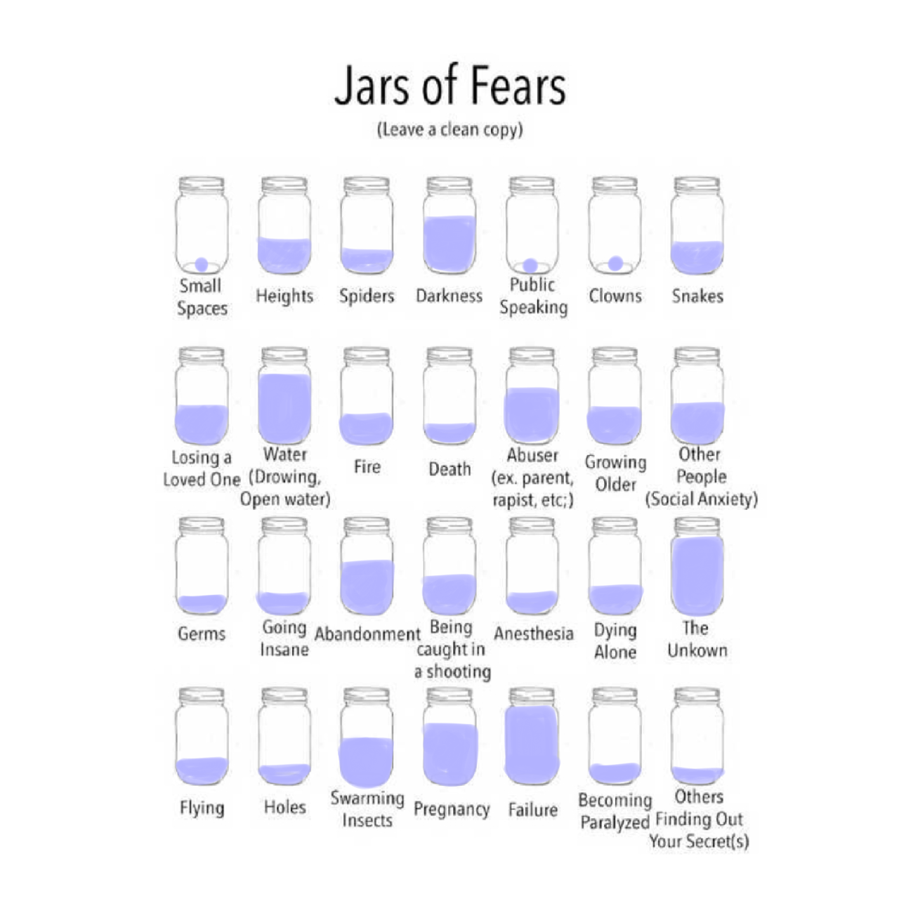 My Jars of fears - ibisPaint