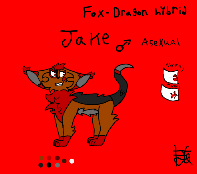 Jake - Character Ref Speed Paint - TBW - ibisPaint