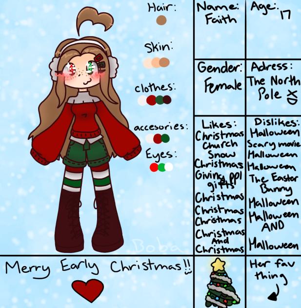 NEW CHRISTMAS OCCCCCCCC (FAITH) - ibisPaint