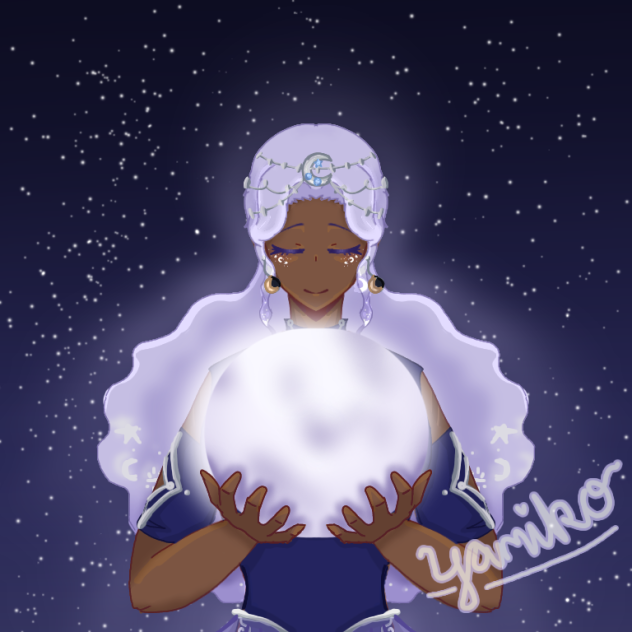 moon Goddess - ibisPaint