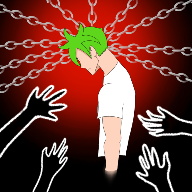 Gyrus- Inner demons trapped - ibisPaint