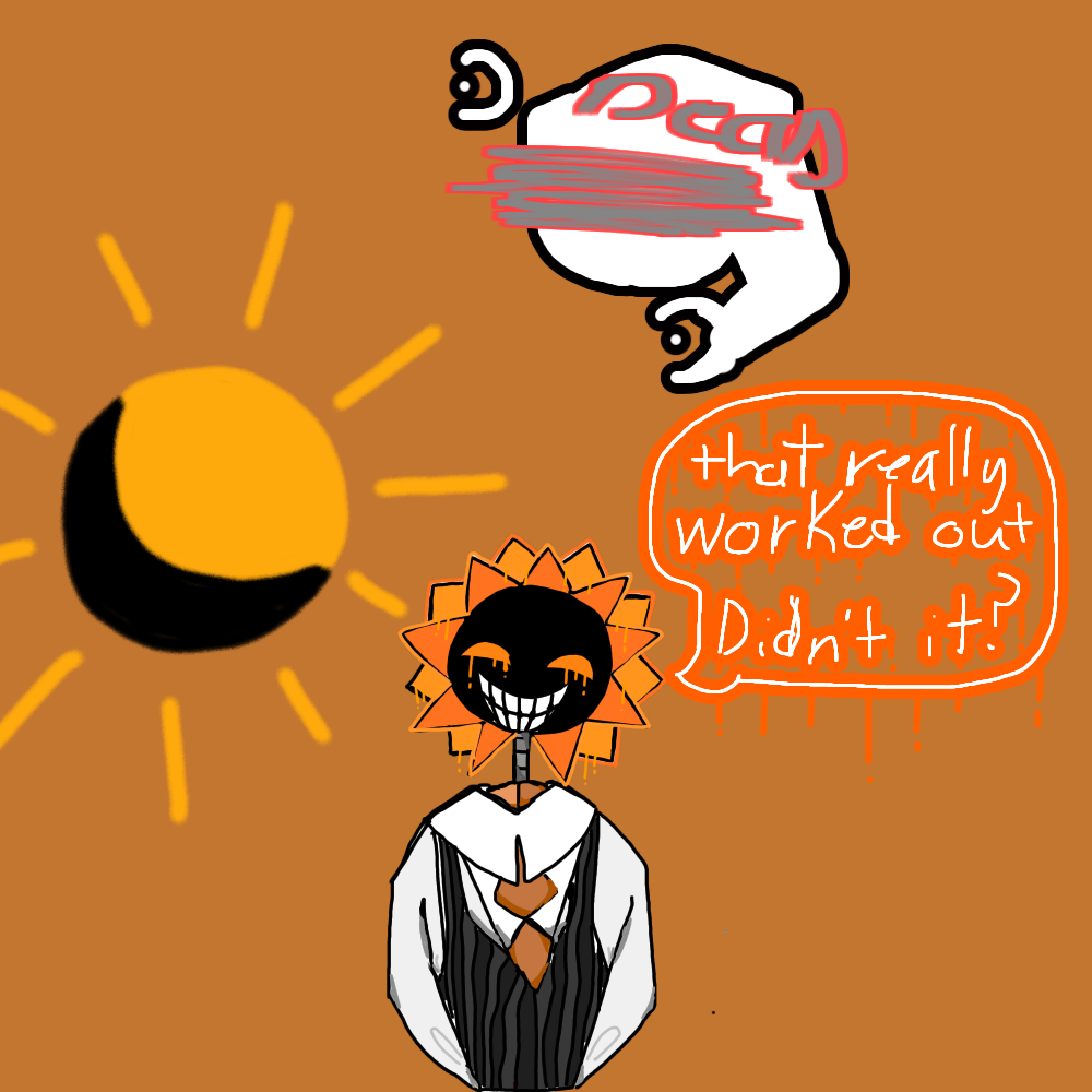 Eclipse killed lunar - ibisPaint