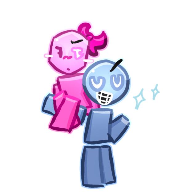 princess and bluudud - ibisPaint