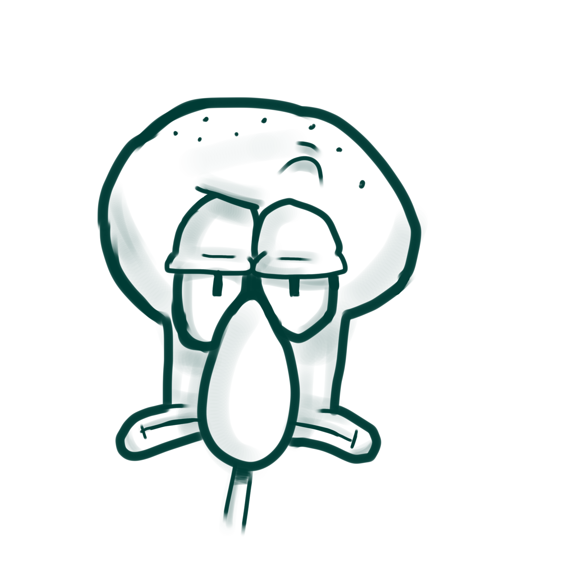 squidward - ibisPaint