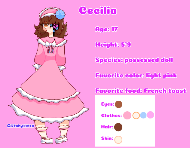 Cecilia Ref. sheet - ibisPaint