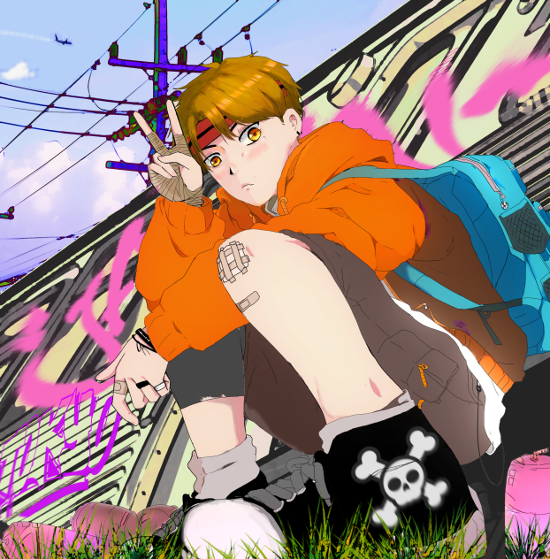 Subway surf - ibisPaint