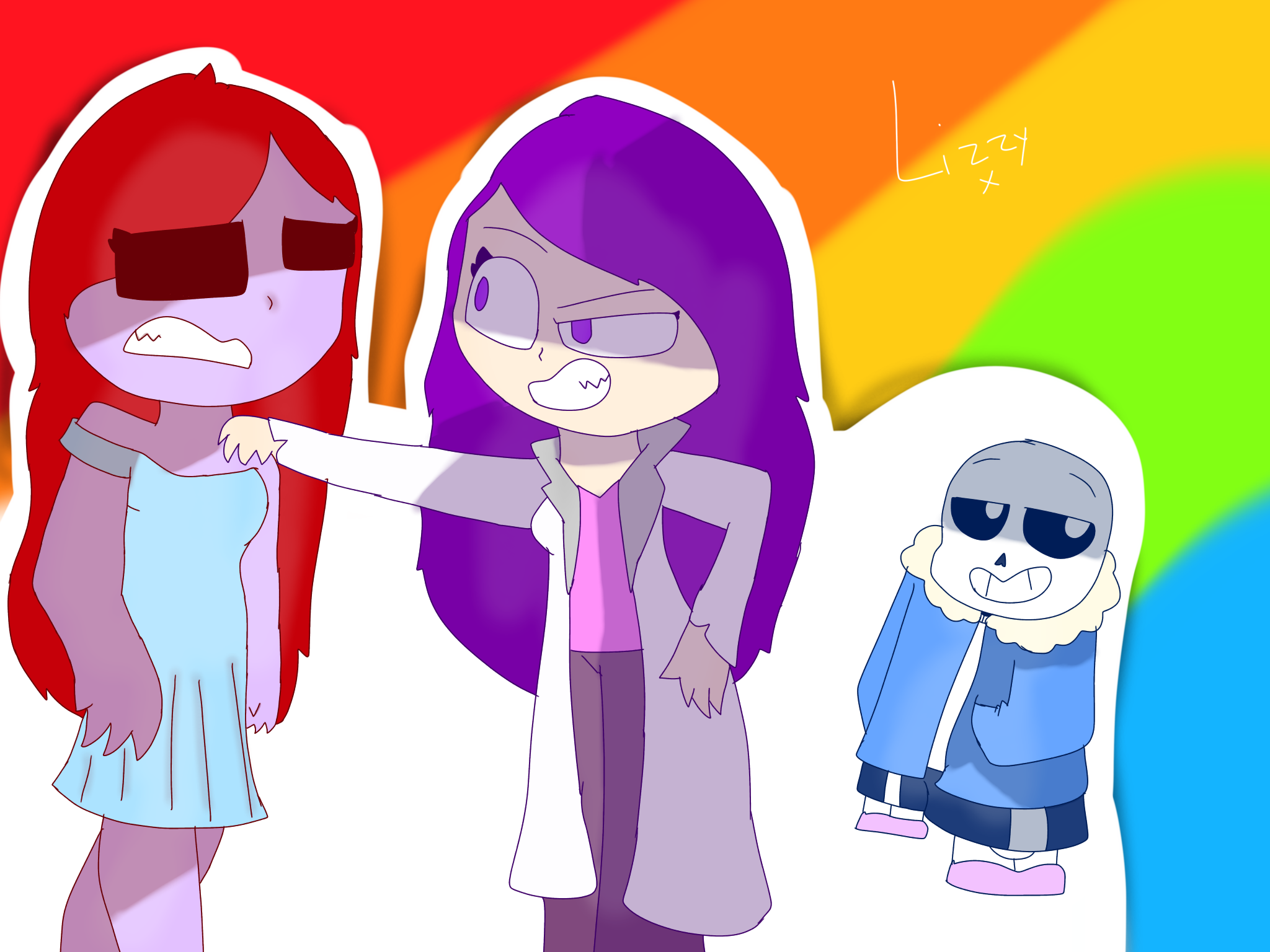 [speedpaint] first vid, meet the crew x - ibisPaint