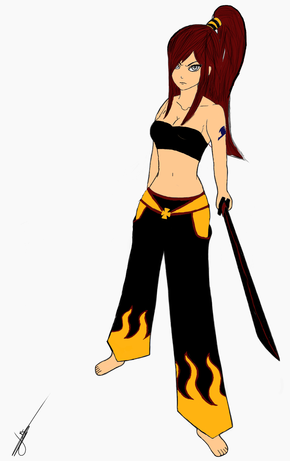 Erza Scarlet - ibisPaint