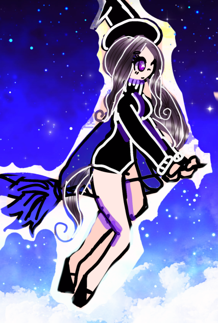 a cute witch 😘 - ibisPaint