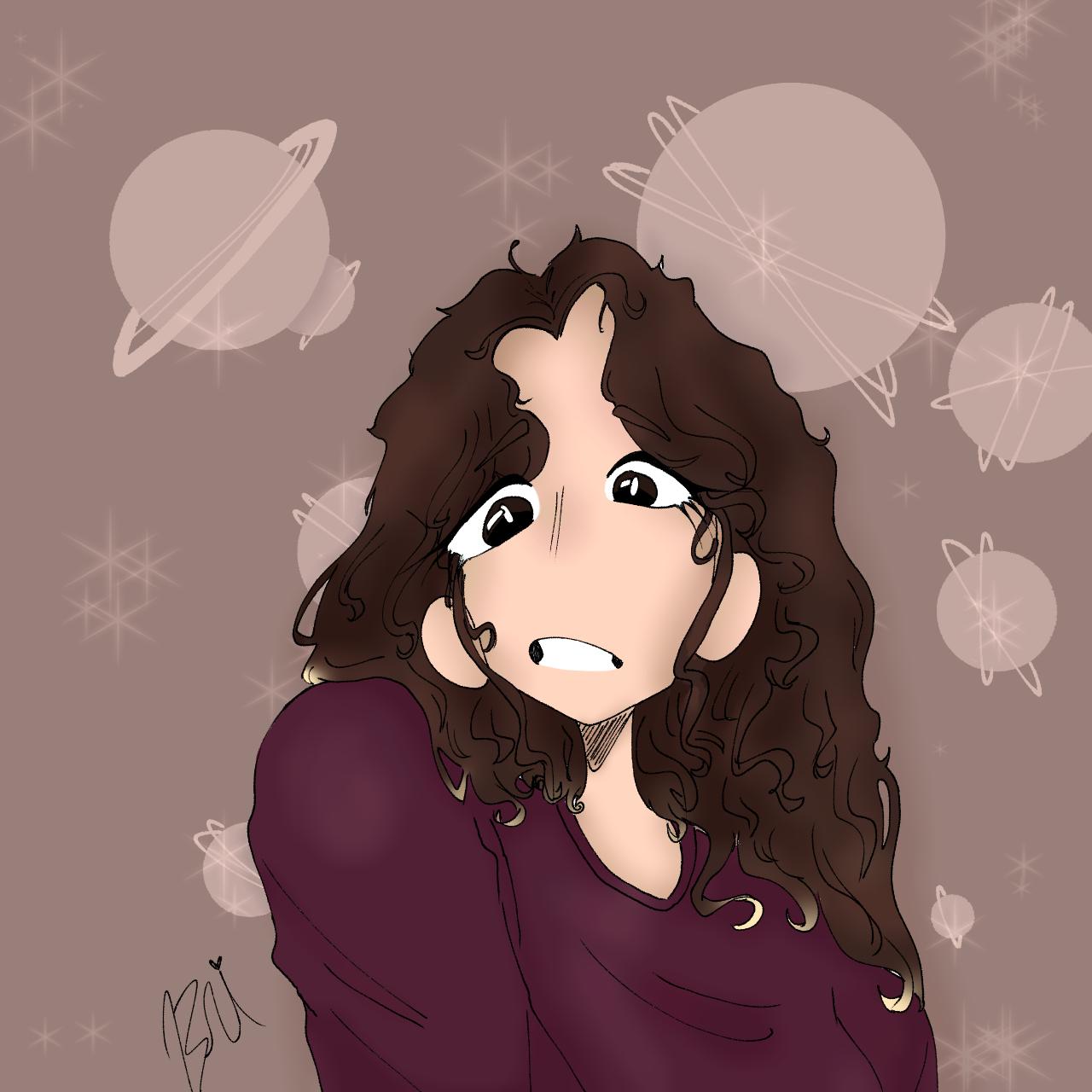 I drew myself ^v^ - ibisPaint