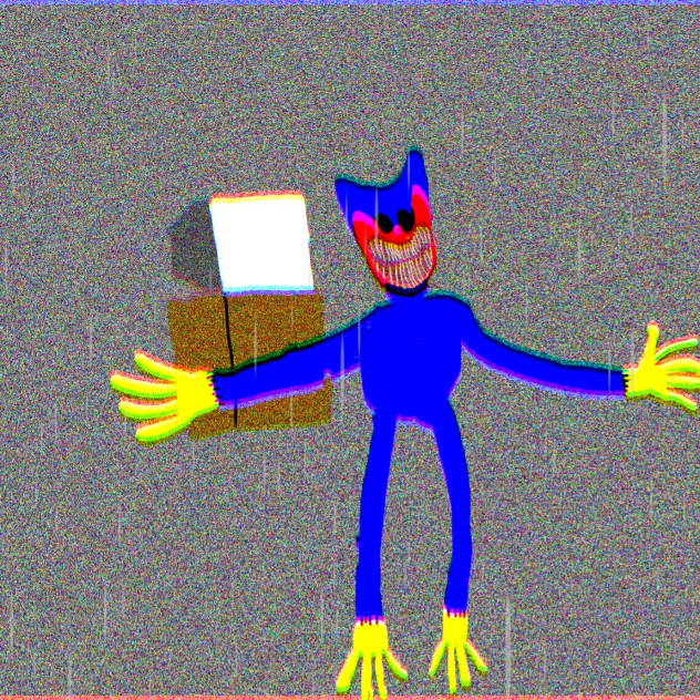 nightmare huggy wuggy - ibisPaint
