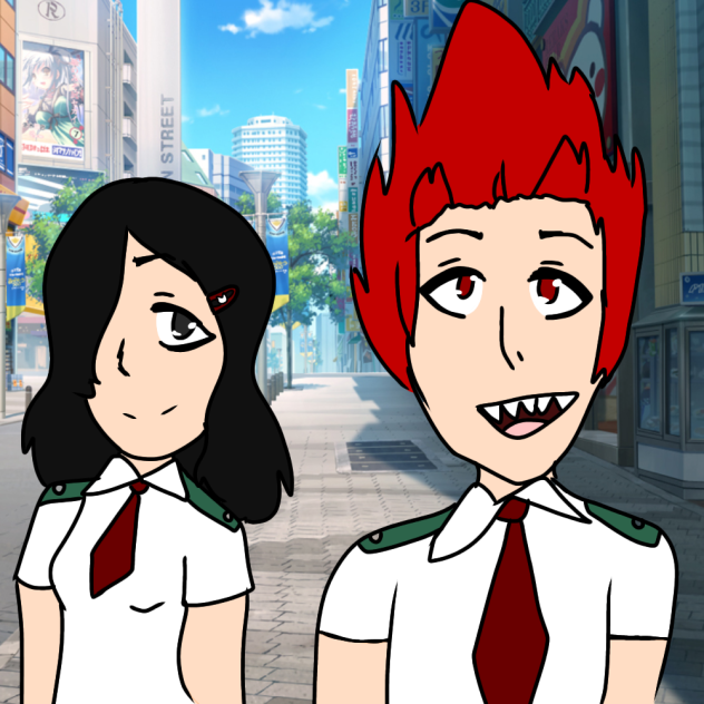 yui and kiri - ibisPaint