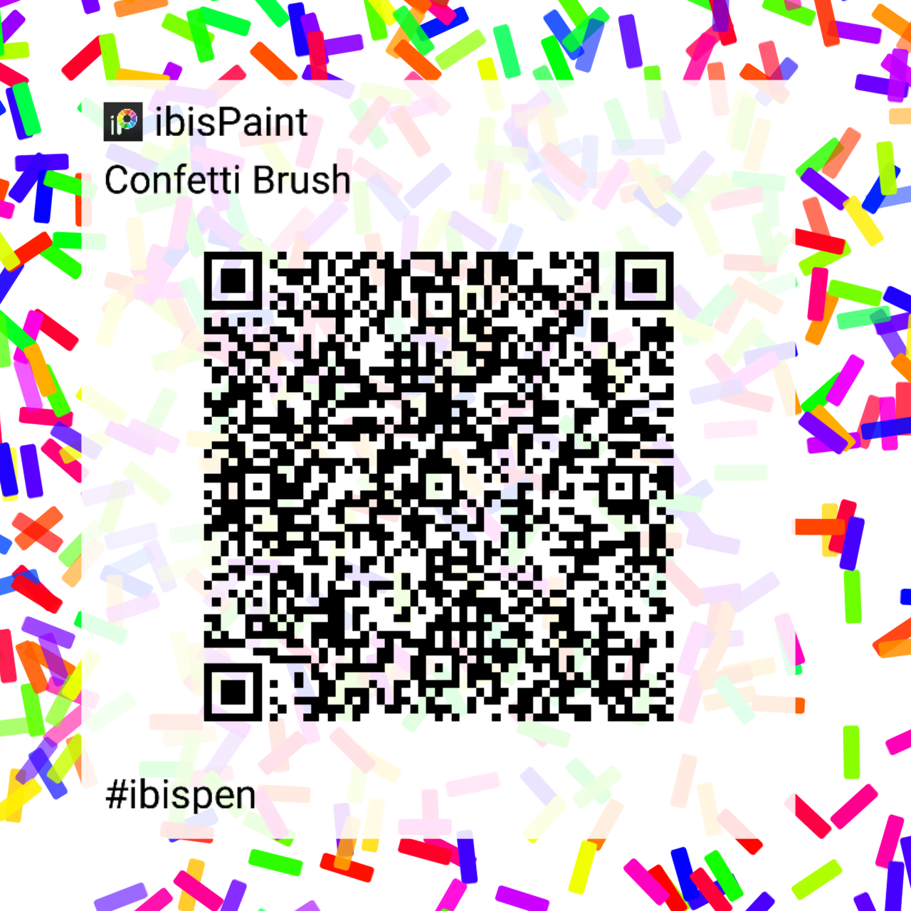 Confetti Brush 🎉🎉🎉 - ibisPaint