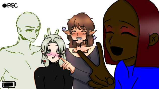 Selfish collaboration - ibisPaint