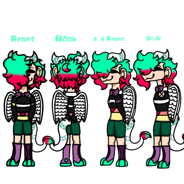 D.J.'s Model Sheet - ibisPaint