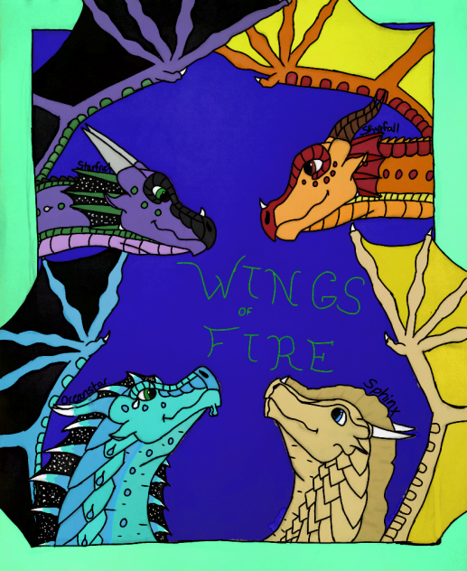 Wings of Fire Fan made poster - ibisPaint