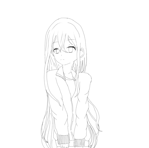 yoisaki kanade #shaniba #coloring pages - ibisPaint
