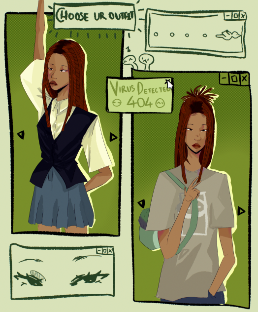 Loading outfit. . . - ibisPaint