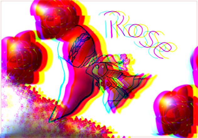 Glitch Rose 🥀 - ibisPaint