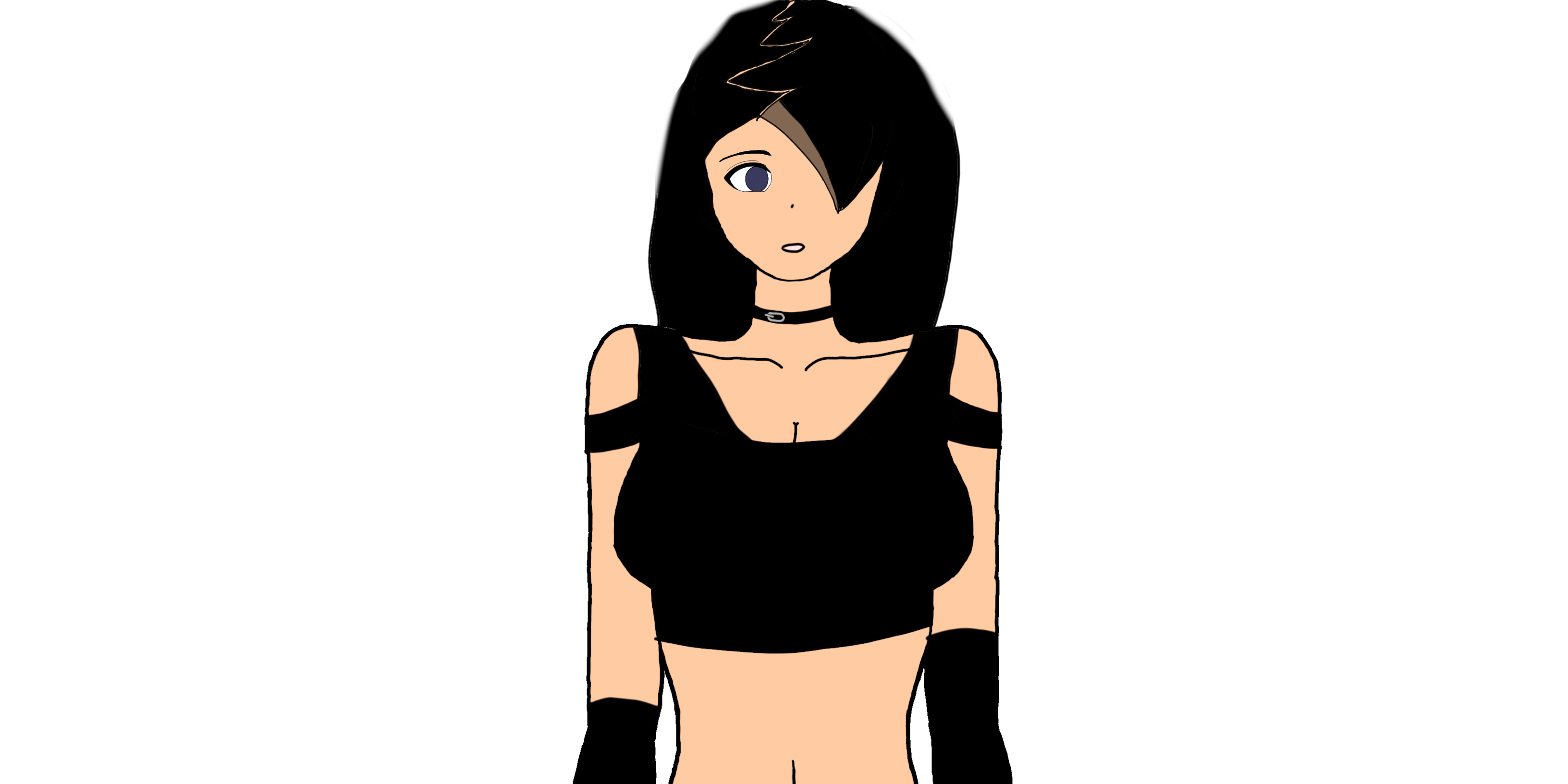 Random insecure girl - ibisPaint