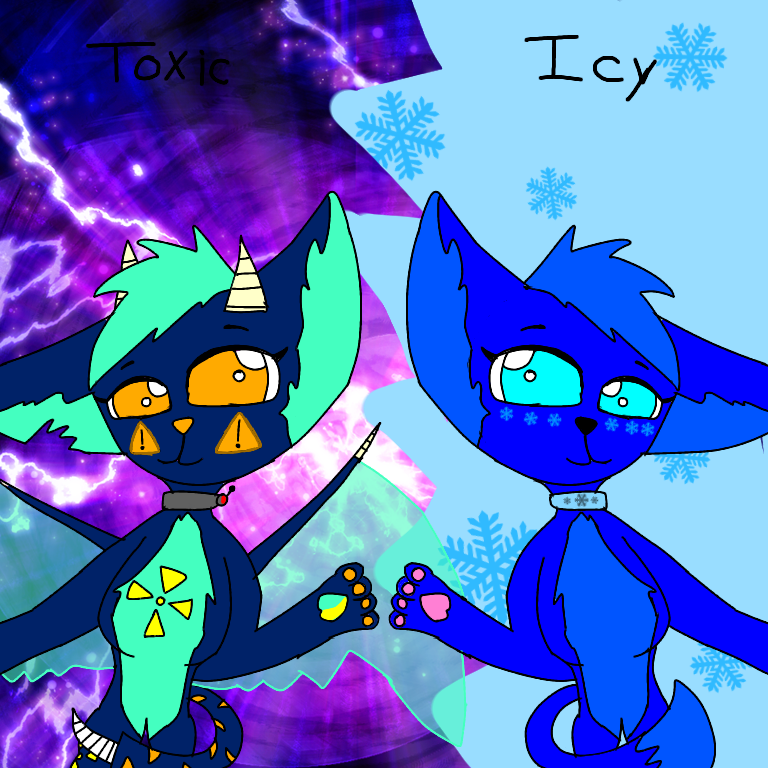 toxic & icy - ibisPaint