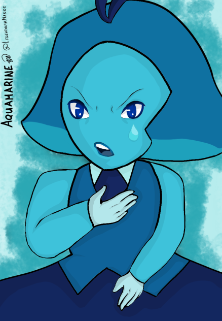 Aquamarine - Steven Universe - ibisPaint