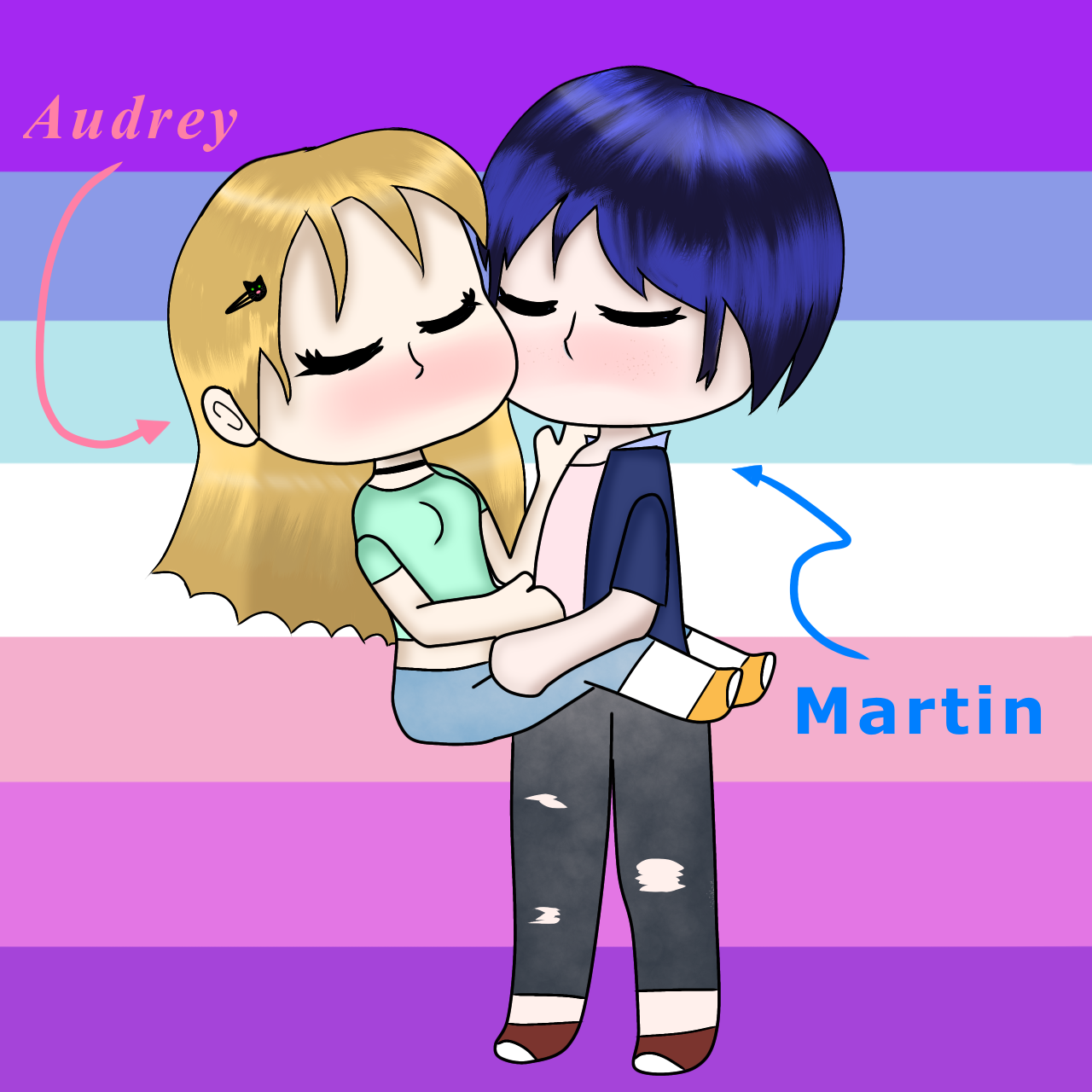 Marten and Audrey - ibisPaint