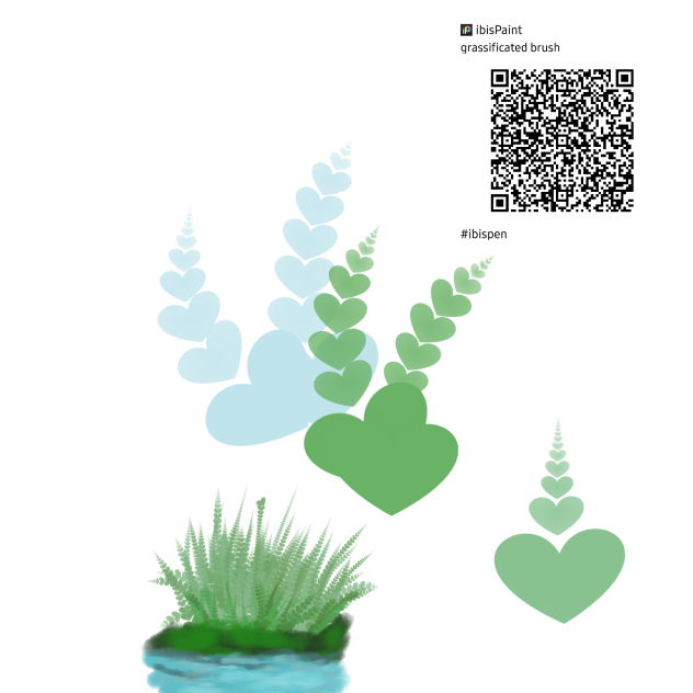 brush qr code - ibisPaint