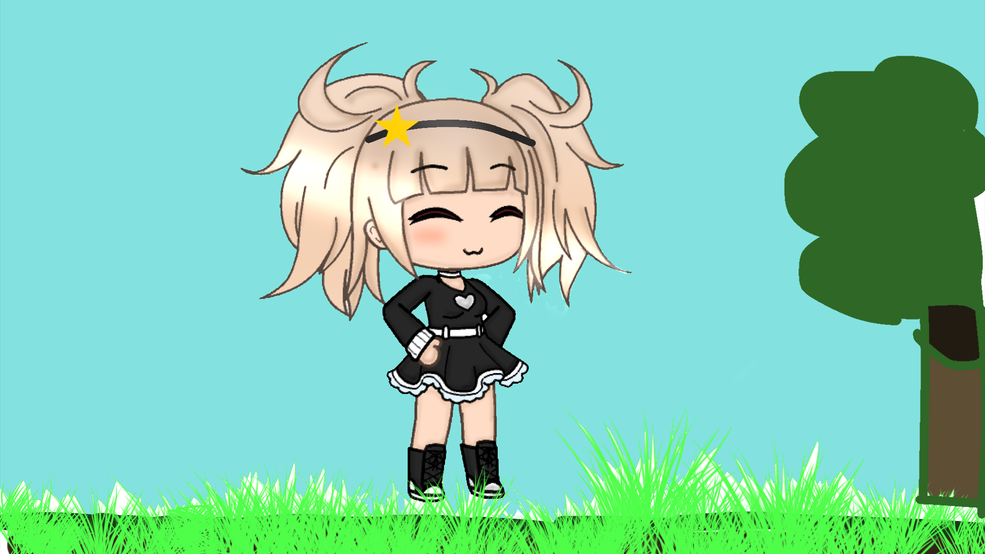 playing at the park ~ gacha Emily edit!! - ibisPaint