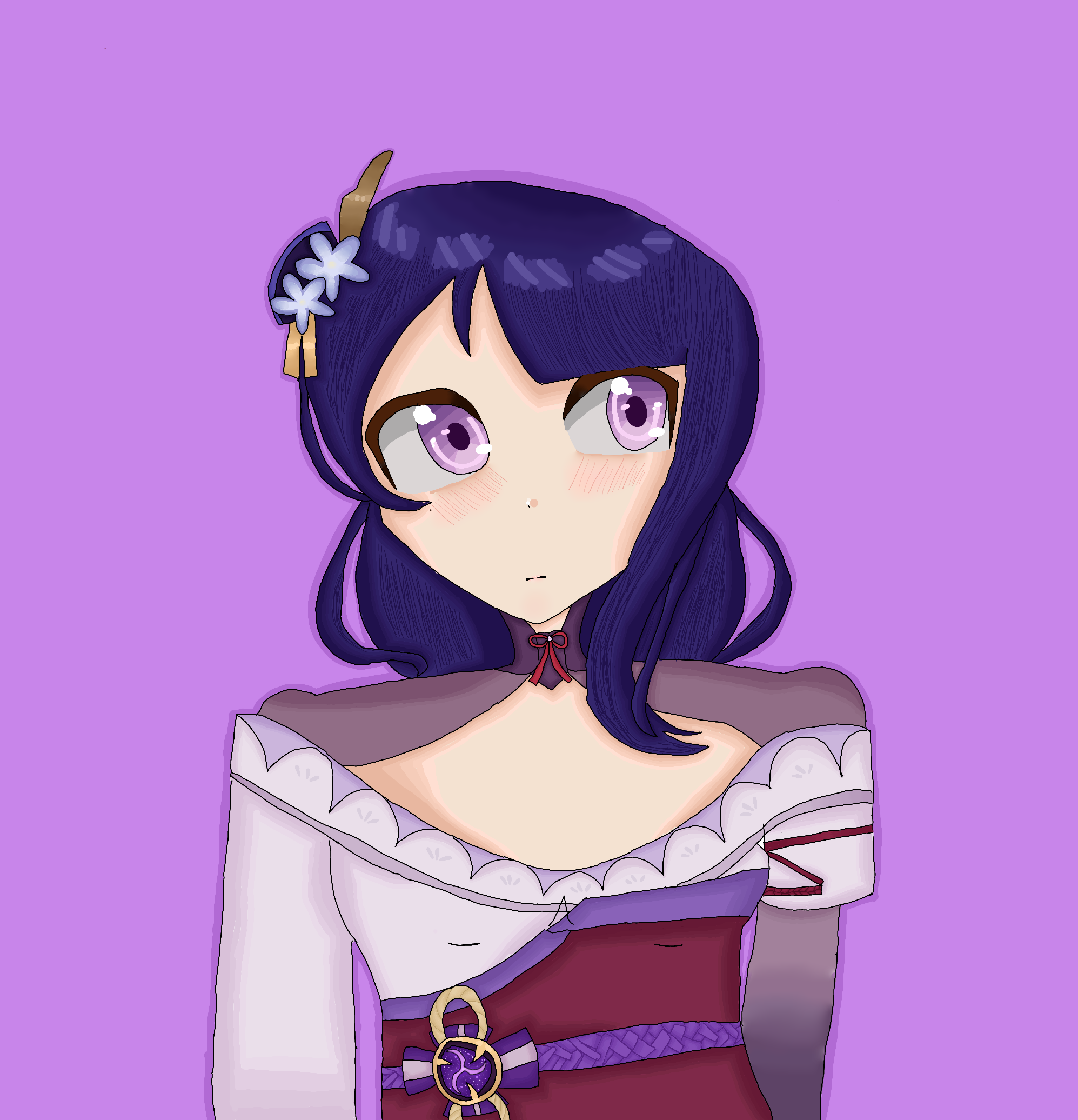 Raiden Shogun - ibisPaint