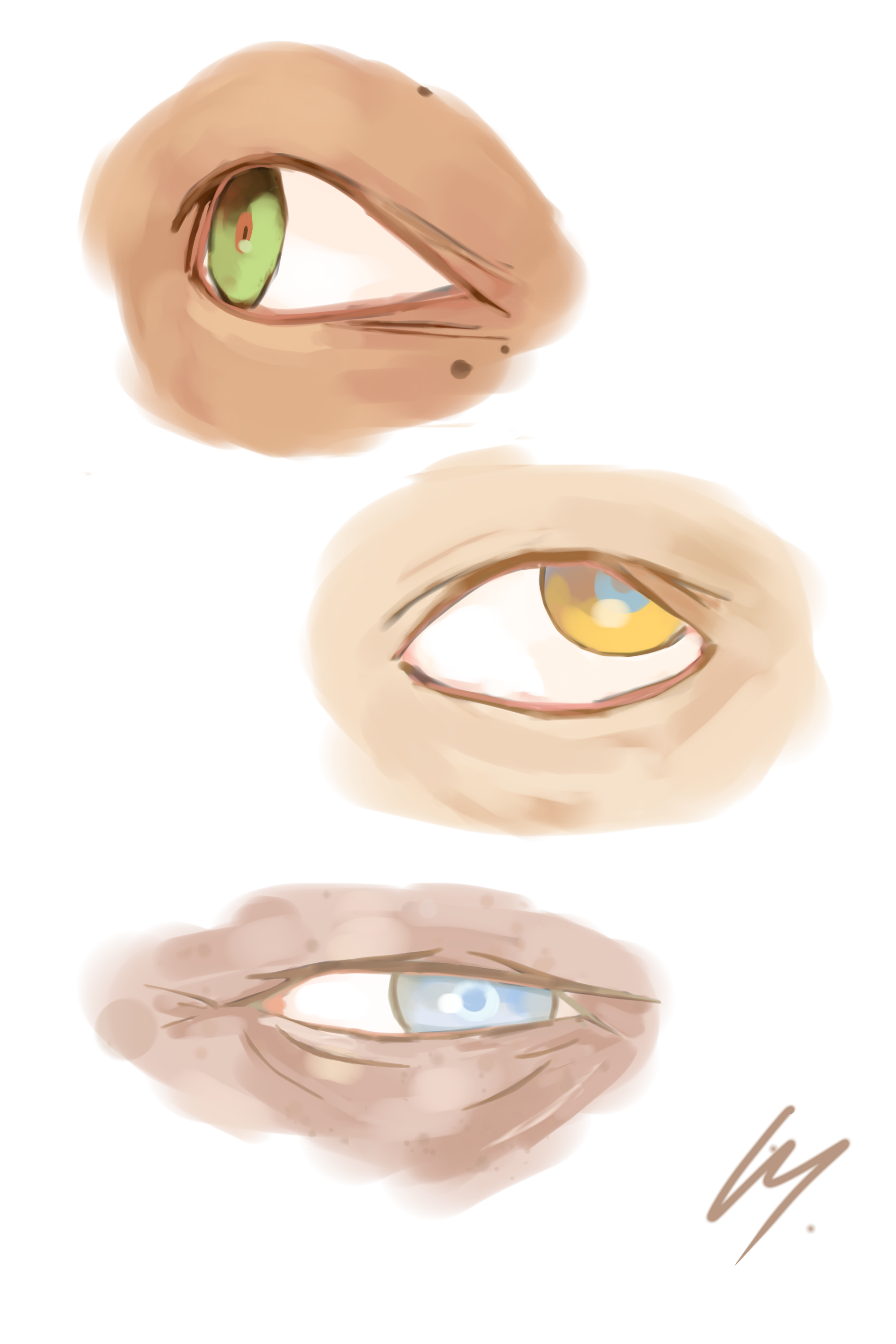 Eye Practice II (repost) - ibisPaint