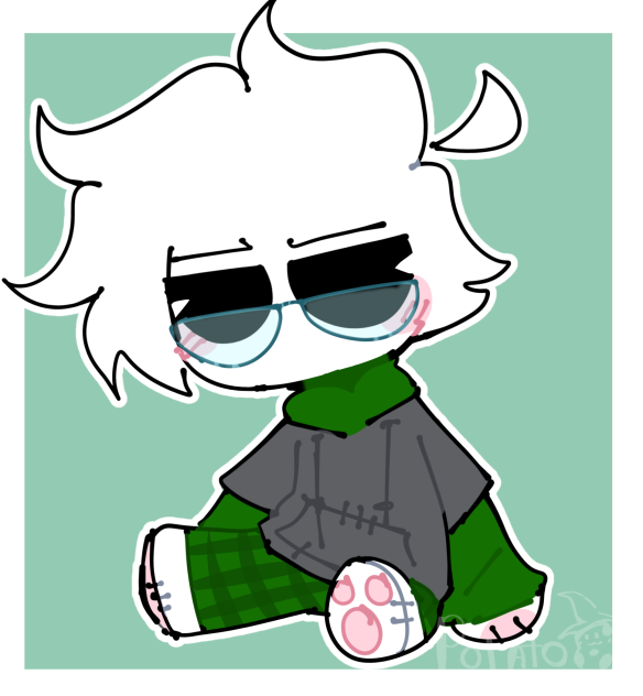 EMO BLOB MAN PLUSHIE - ibisPaint