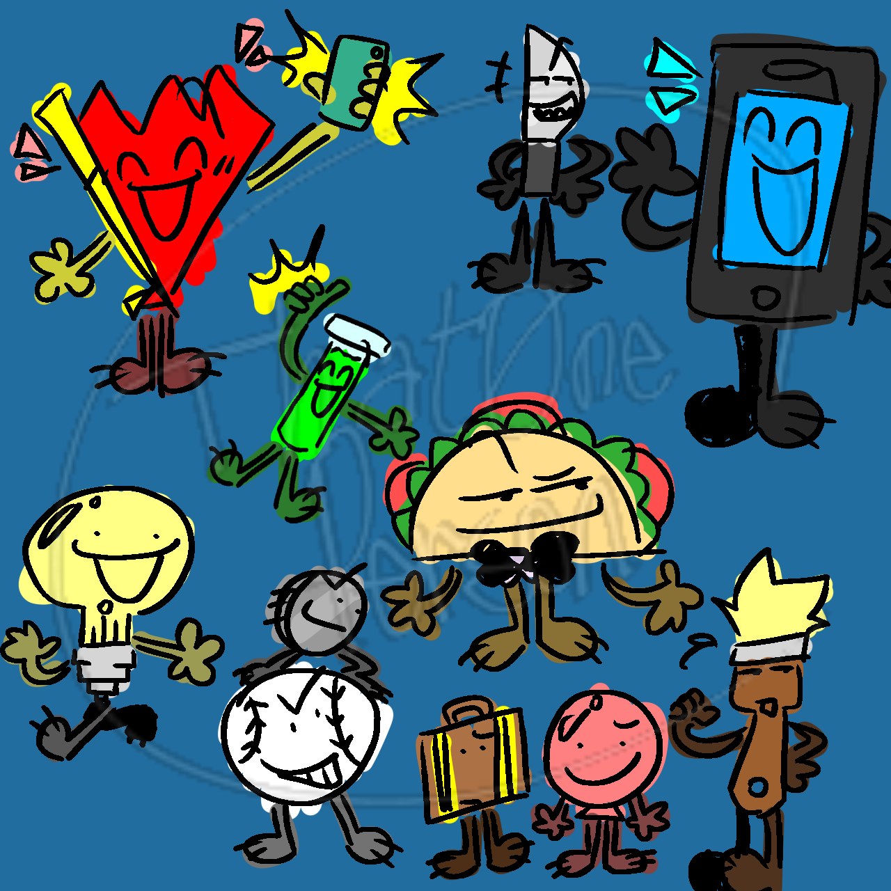 Inanimate Insanity doodles - ibisPaint